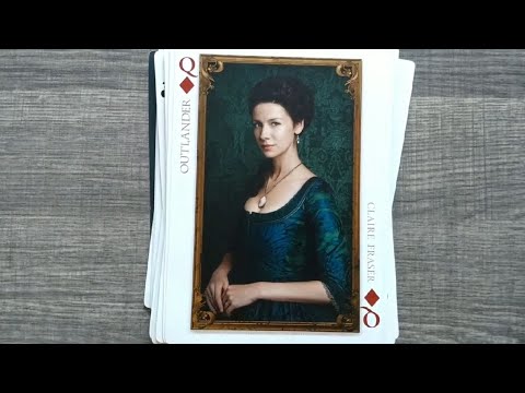 Outlander Oversized Playing Cards - YouTube