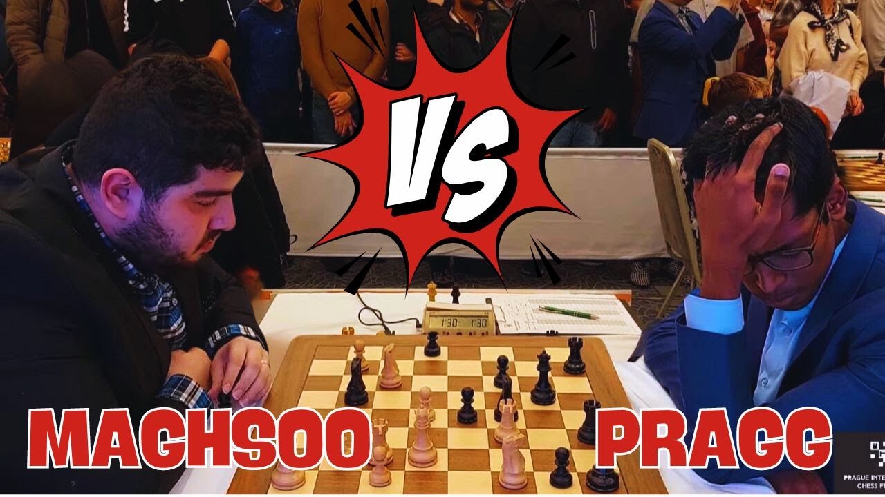 Maghsoodloo Parham VS Praggnanandhaa II The Prague International Chess ...