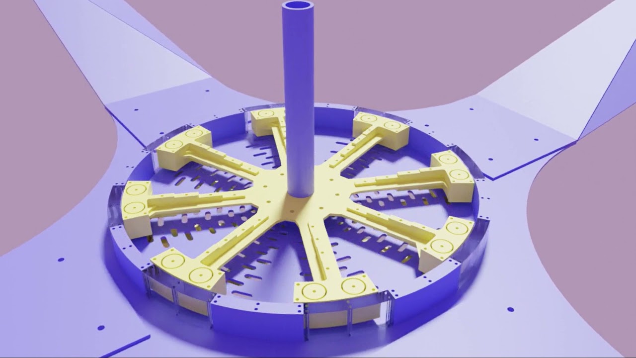 Metal Origami Wind Turbine Blades with Generator (2) - YouTube