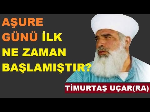Aşure Günü ilk Ne Zaman Başlamıştır ! Timurtaş Hoca