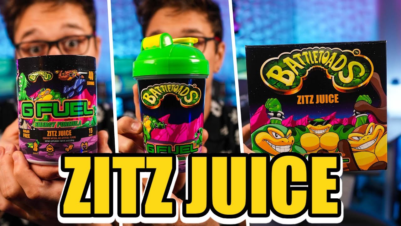 Zitz Juice GFUEL Flavor Review! - YouTube