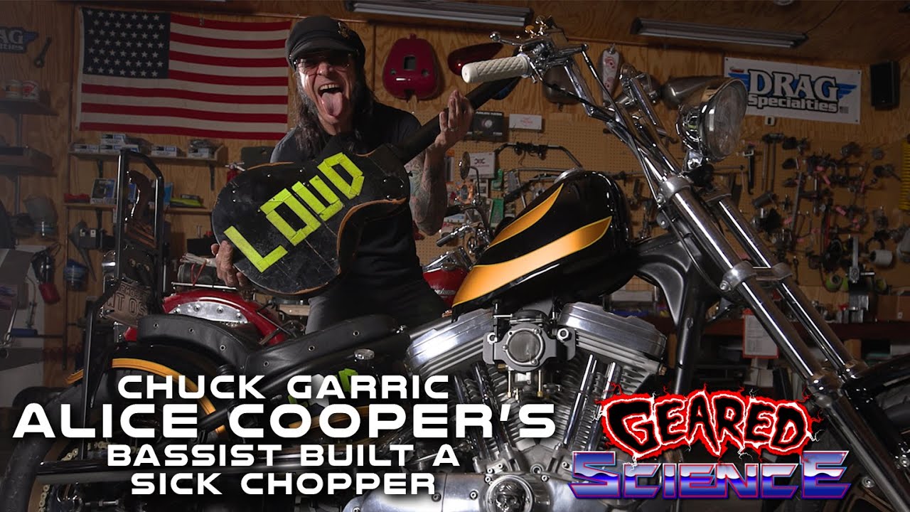 Rocker Chuck Garric Builds His First Chopper - YouTube