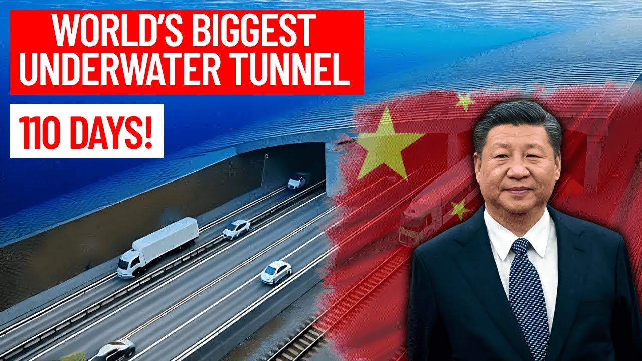 How China Built the World’s Biggest Underwater Tunnel in Record Time ...
