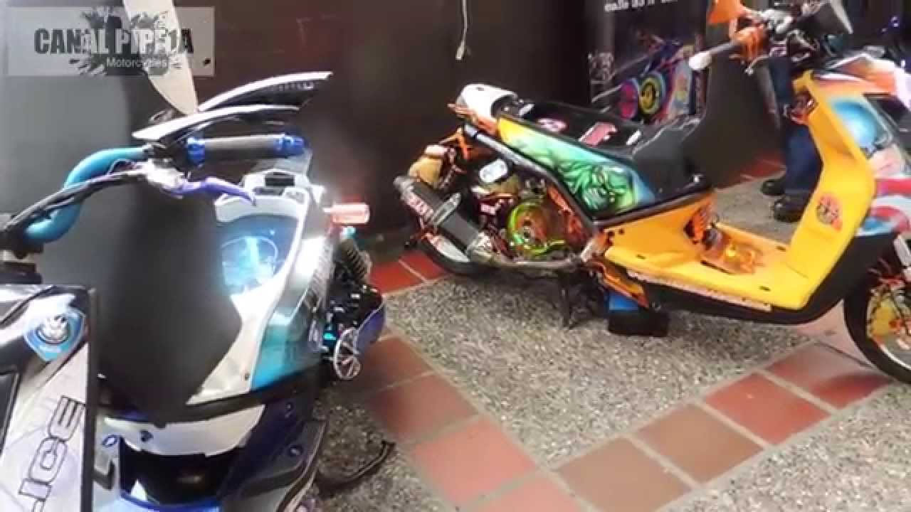 Yamaha BWS personalizadas, Biwis tuning 2015 - YouTube