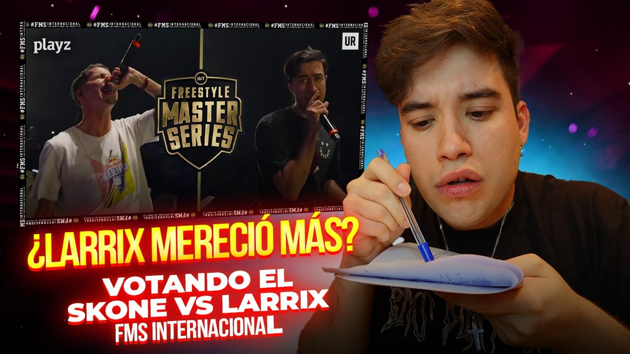 KAPO 013 VOTA EL SKONE VS LARRIX DE CUARTOS DE FMS INTERNACIONAL 2023 ...