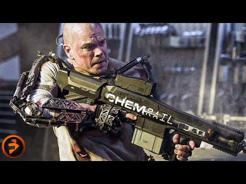 Matt Damon Leads the Rebellion Against the Elite | ELYSIUM