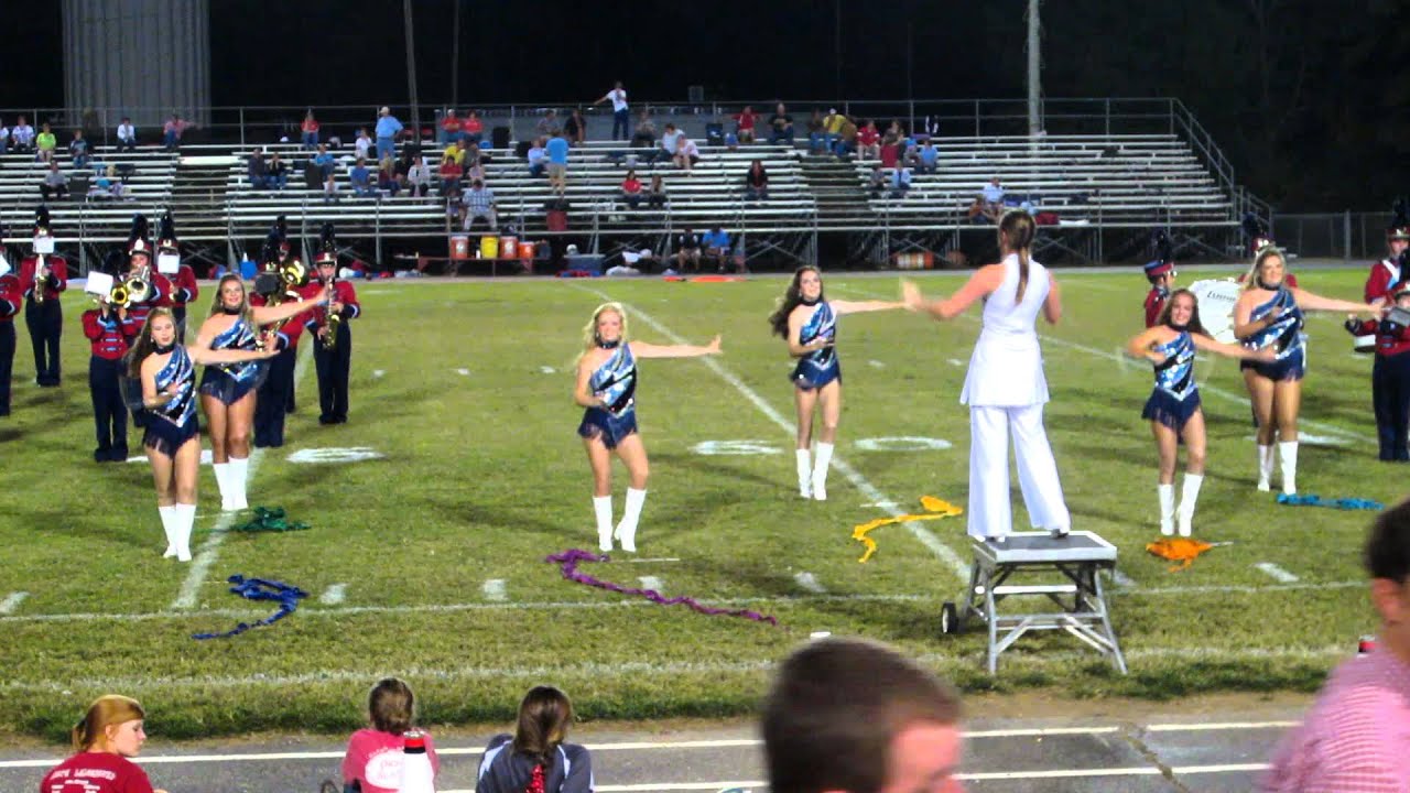 Pickens Academy Majorettes - September 28, 2012 Halftime Show (vs ...