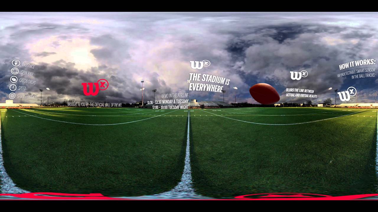 360 Wilson X Football - YouTube
