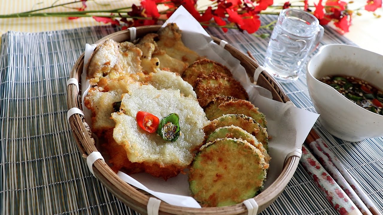 Jeon:: Assorted Pan-fried Delicacies - YouTube