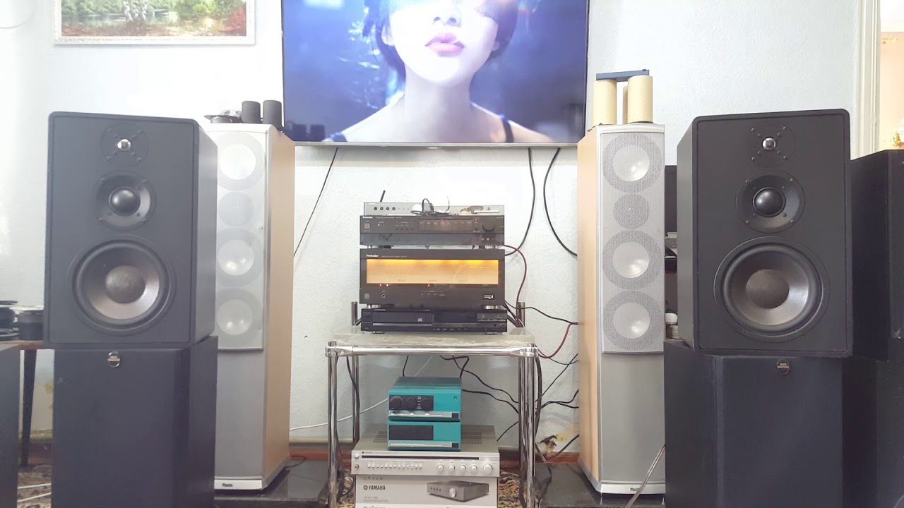 Canton fonum 150 & Technics SU-A80 & SE-A70 test a5 - YouTube