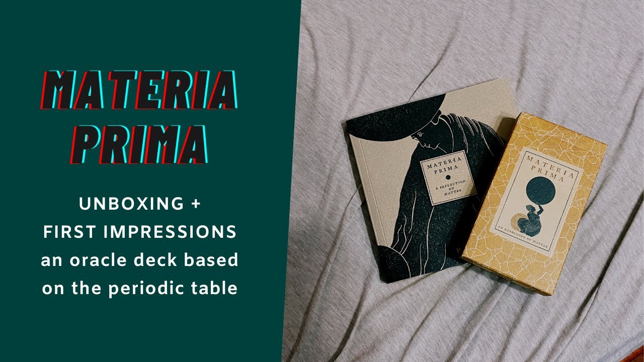 MATERIA PRIMA: an UUSI oracle deck walkthrough - YouTube