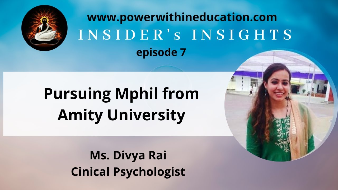 Pursuing MPhil In Clinical Psychology From Amity University pursuing-mphil-in-clinical-psychology-from-amity-university