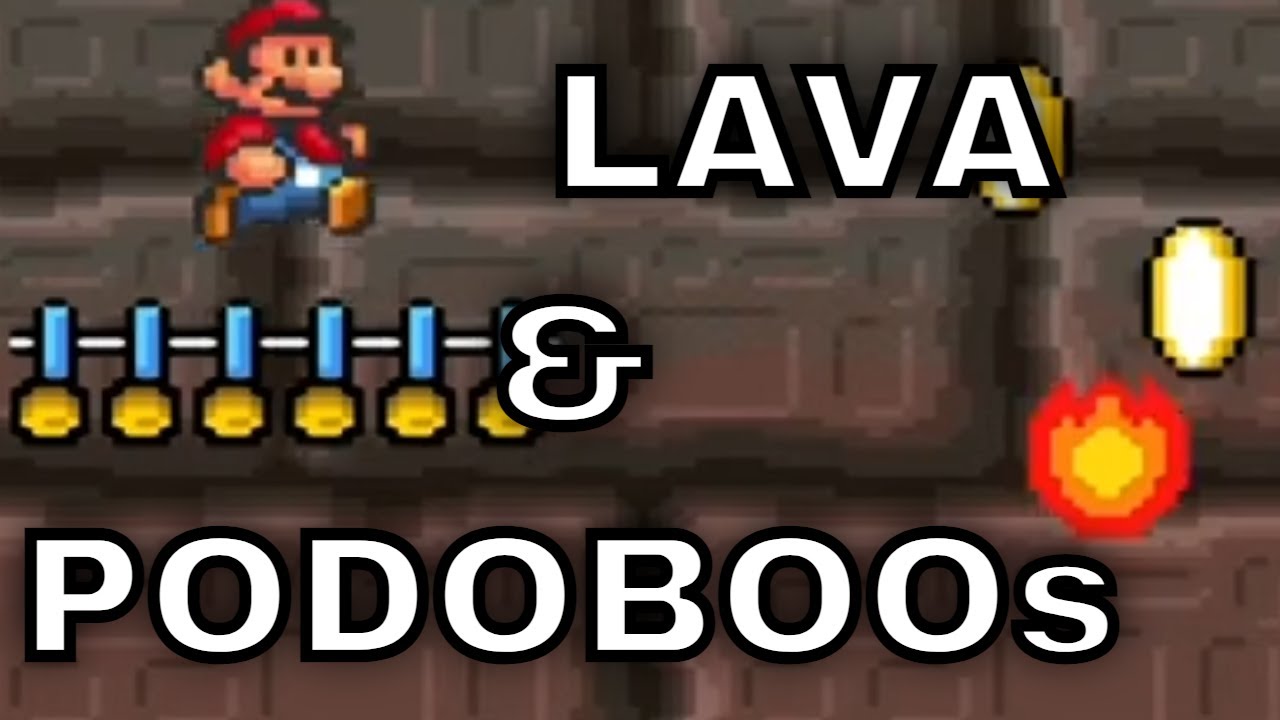 Lava and Podoboos | Mario 3 - World 8: Podoboo Hand Trap 2 - YouTube
