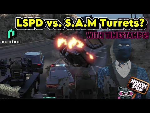 Faceless Steal SAM Turrets From Darkstone - LSPD Fights Back | GTA RP ...