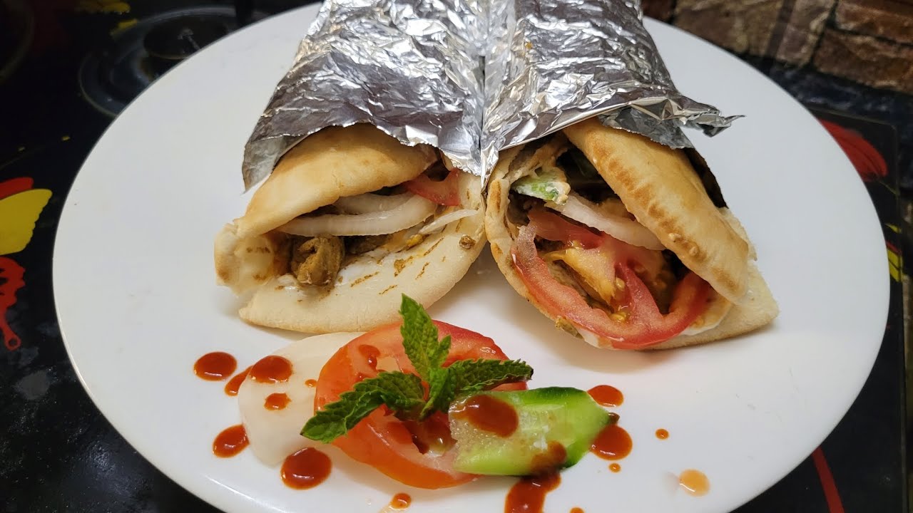 Chicken Turkish shawarma recipe || Arooj's handi || - YouTube