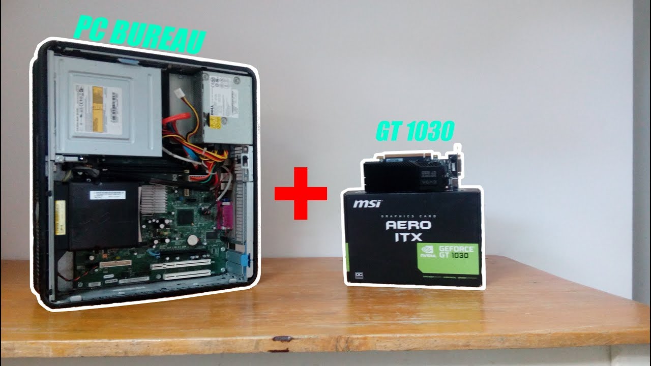 Dell Optiplex + GT 1030 = PC Gamer ? - YouTube