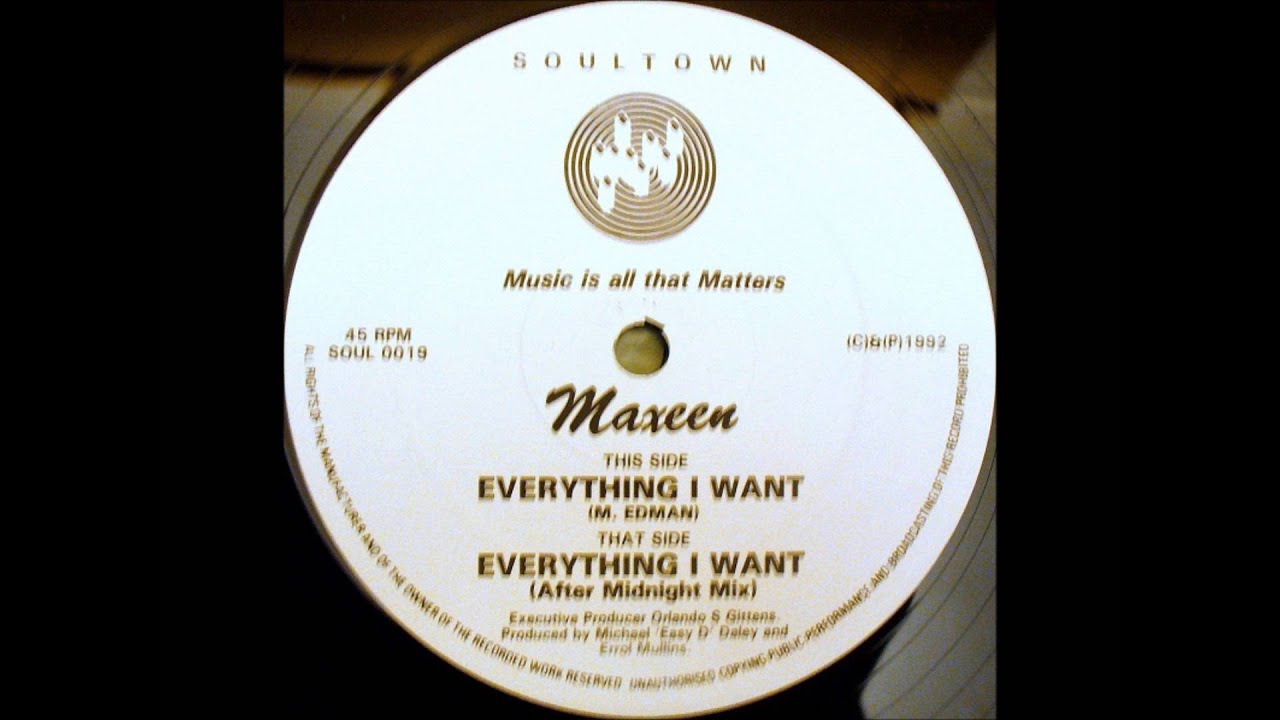 MAXEEN EVERYTHIN I WANT - YouTube