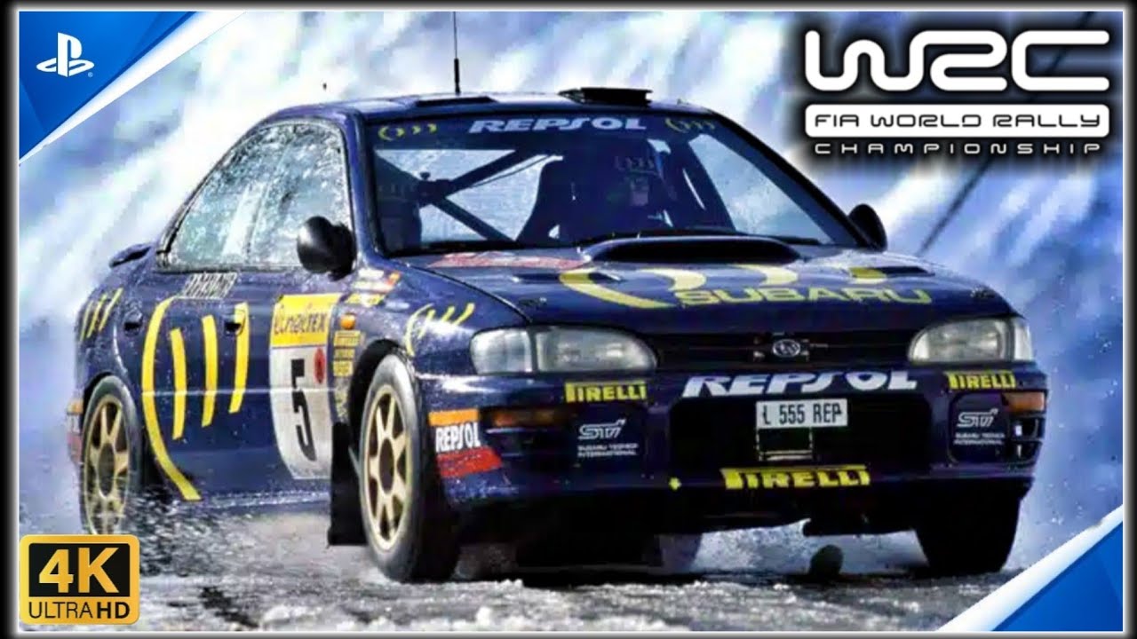 WRC Rally Sweden | Heavy Snow Stage In A 1995 Group A Subaru Impreza ...