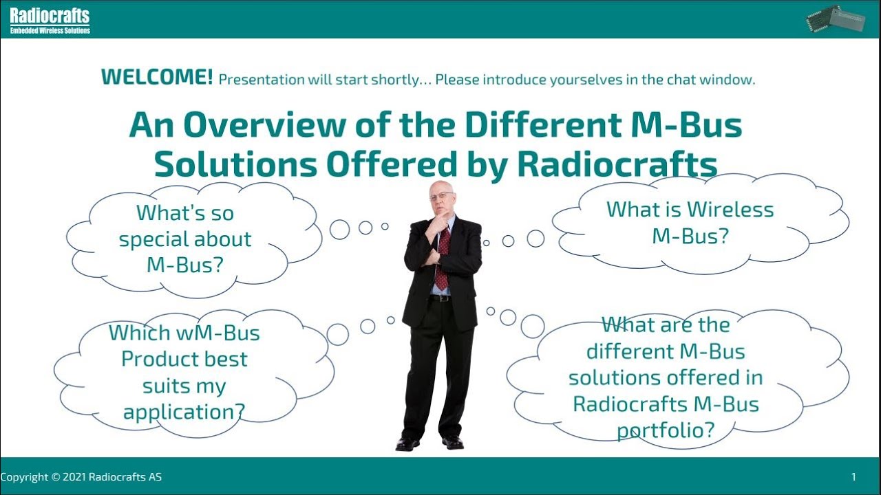 Overview of Radiocrafts World Leading Wireless M-Bus Solutions! - YouTube