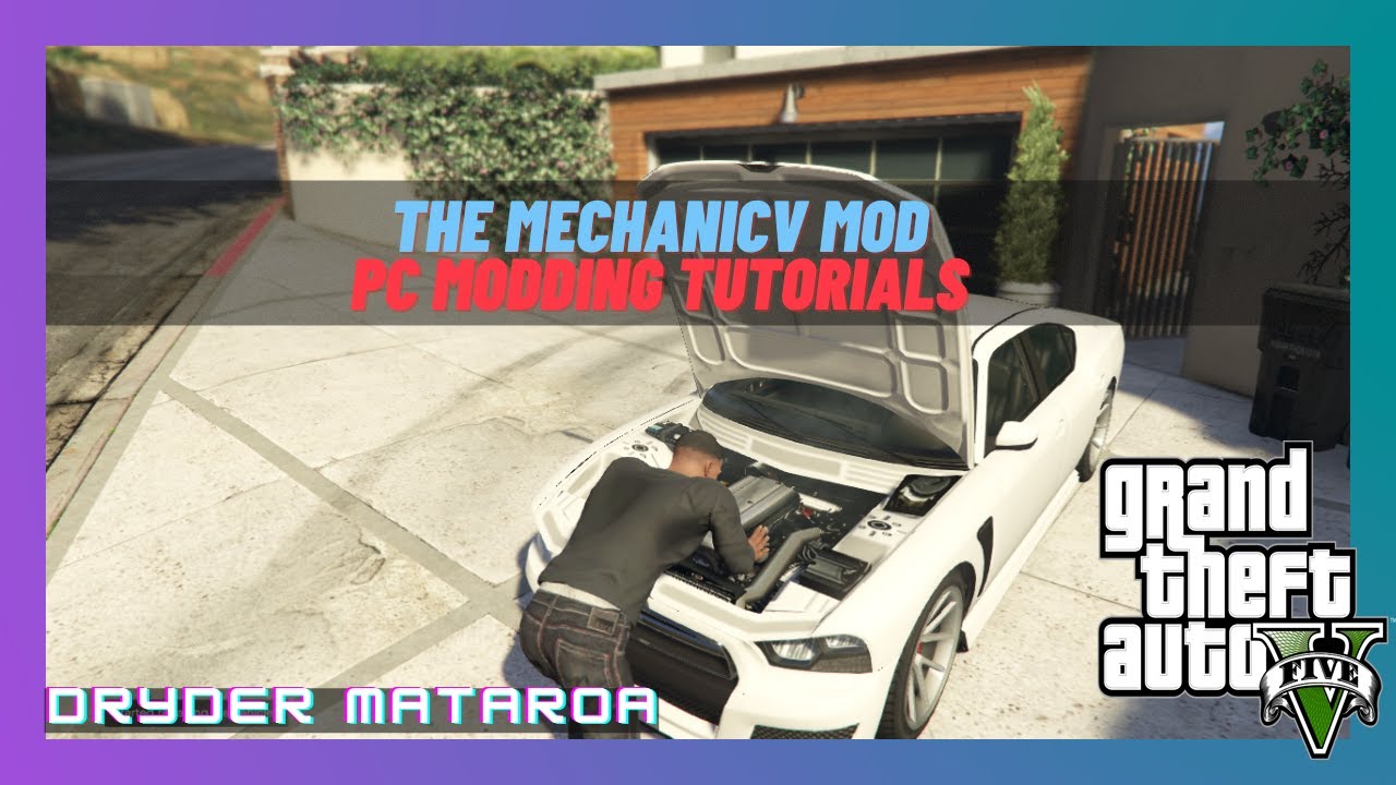 [2024] Grand Theft Auto V Mods: How To Install The MechanicV Mod - YouTube