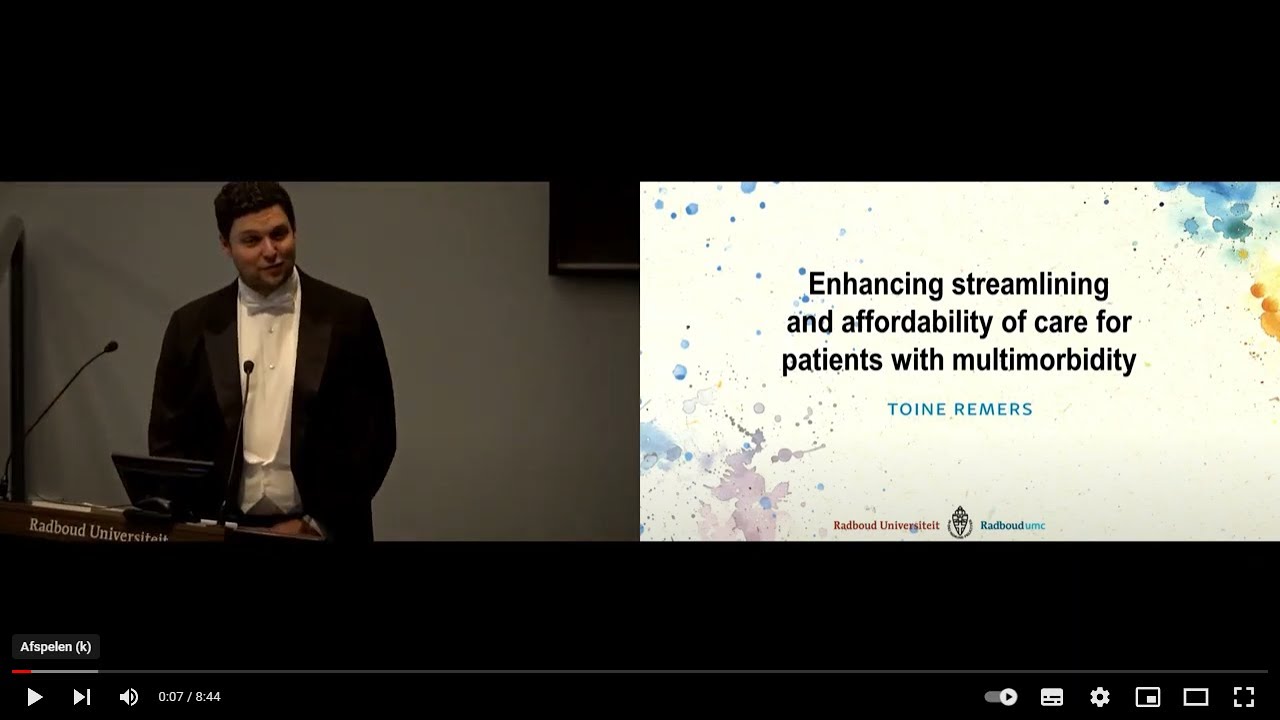 Promotie Toine Remers - 14 juni 2024 - YouTube