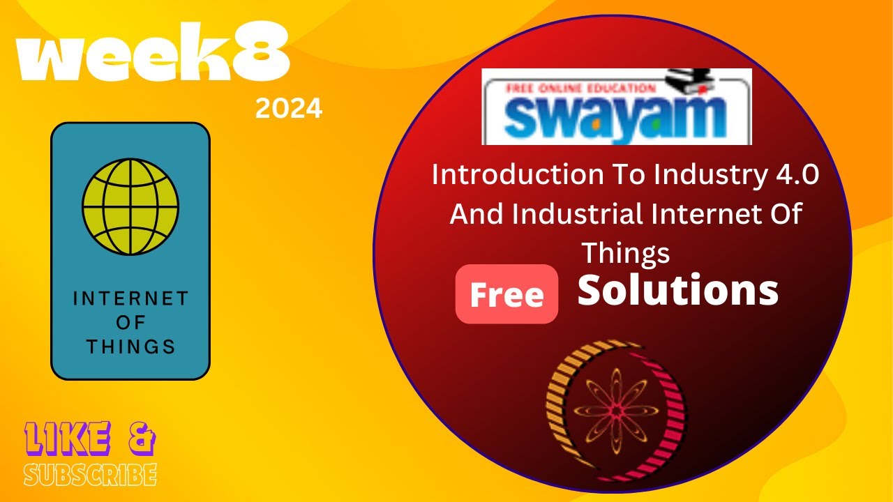 Introduction To Industry 4.0 And Industrial Internet Of Things week8 nptel #studynap #week8nptel ...