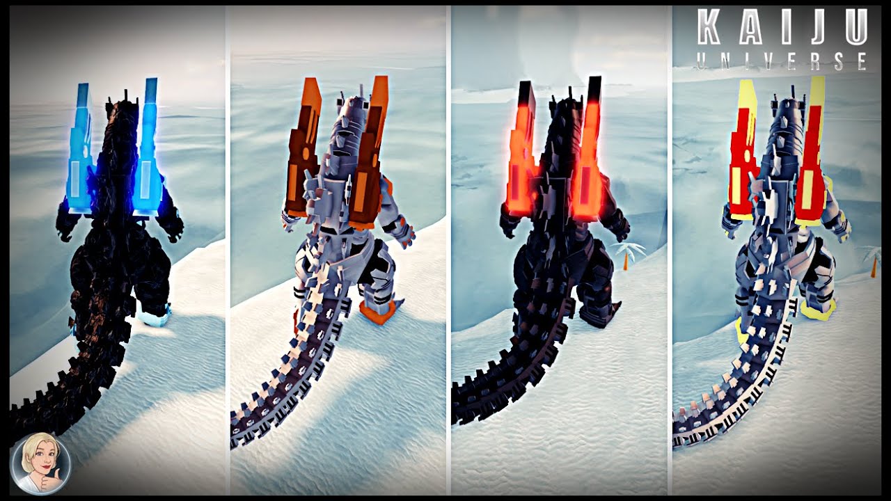Kiryu Best Skins Color part 1 | Kaiju Universe 2K - YouTube