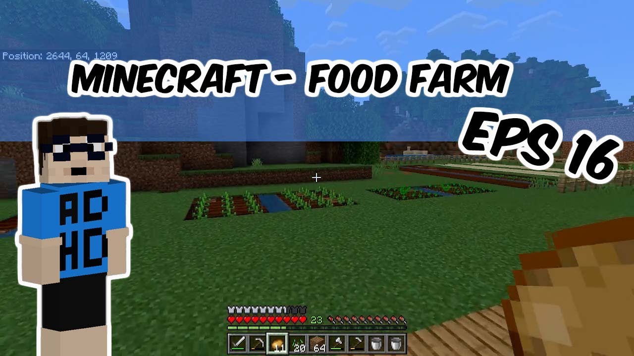 Minecraft - Food Farm [16] - YouTube
