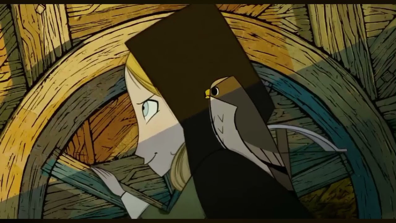 Wolfwalkers: Robyn sneaks back into the town - YouTube