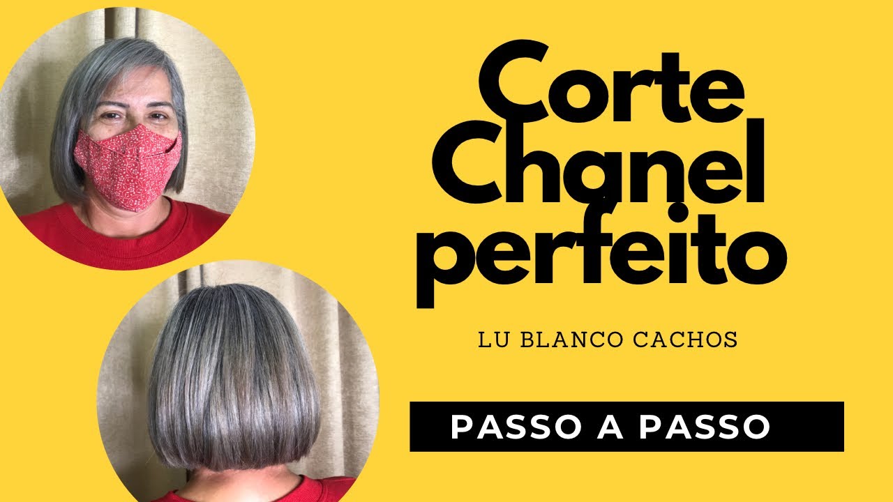 COMO FAZER CORTE CHANEL INICIANTE PASSO A PASSO/ RÁPIDO E FÁCIL. - YouTube