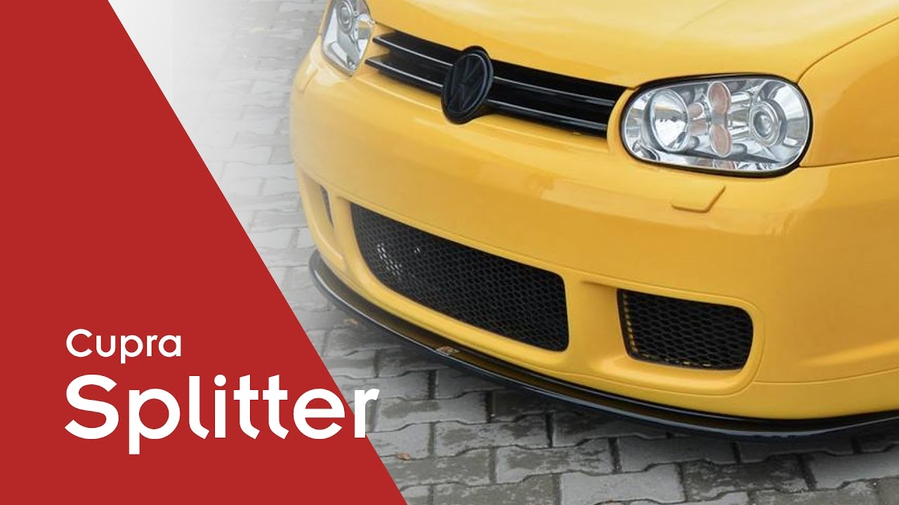 VW Golf IV R32 Tuning Cupra Splitter - YouTube