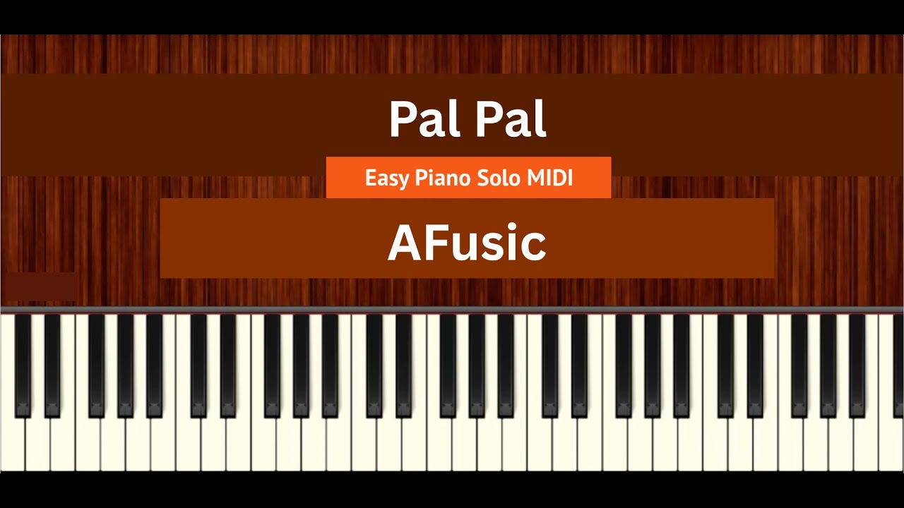 How To Play "Pal Pal" (Easy) by AFusic | Bollypiano Tutorial - YouTube