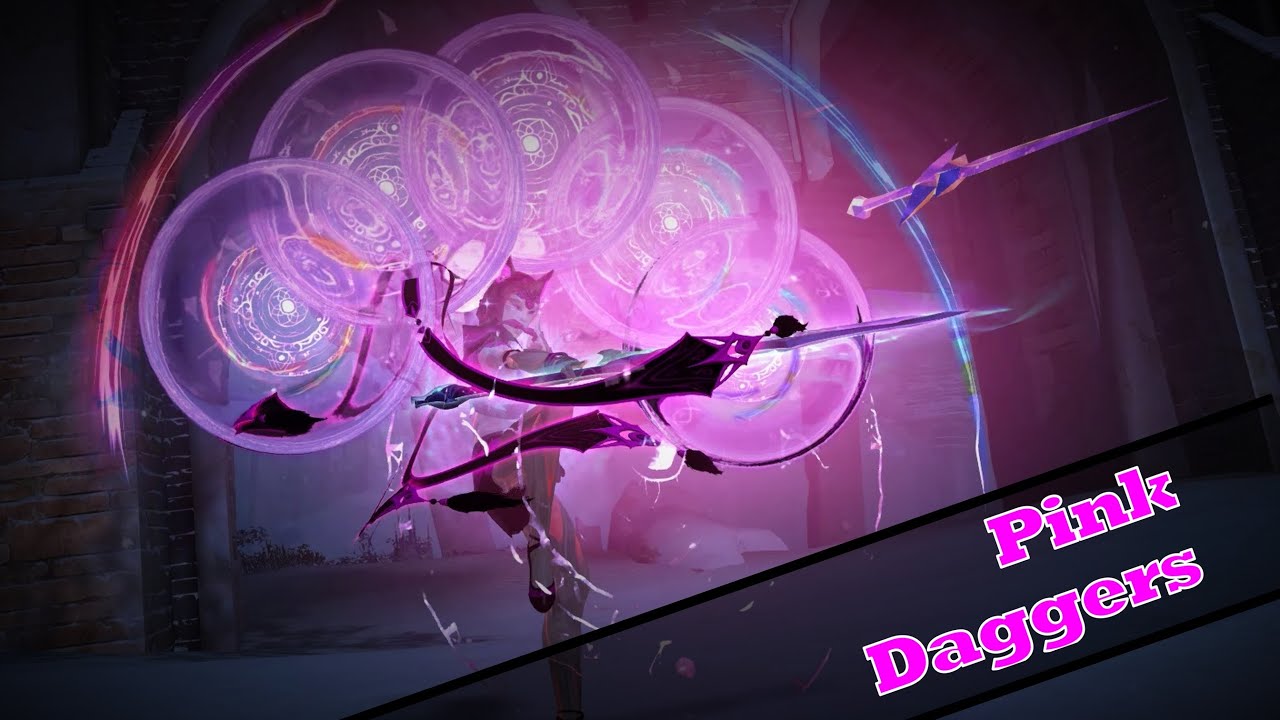Guild Wars 2 - Pink Daggers | WvW Virtu Gameplay - YouTube