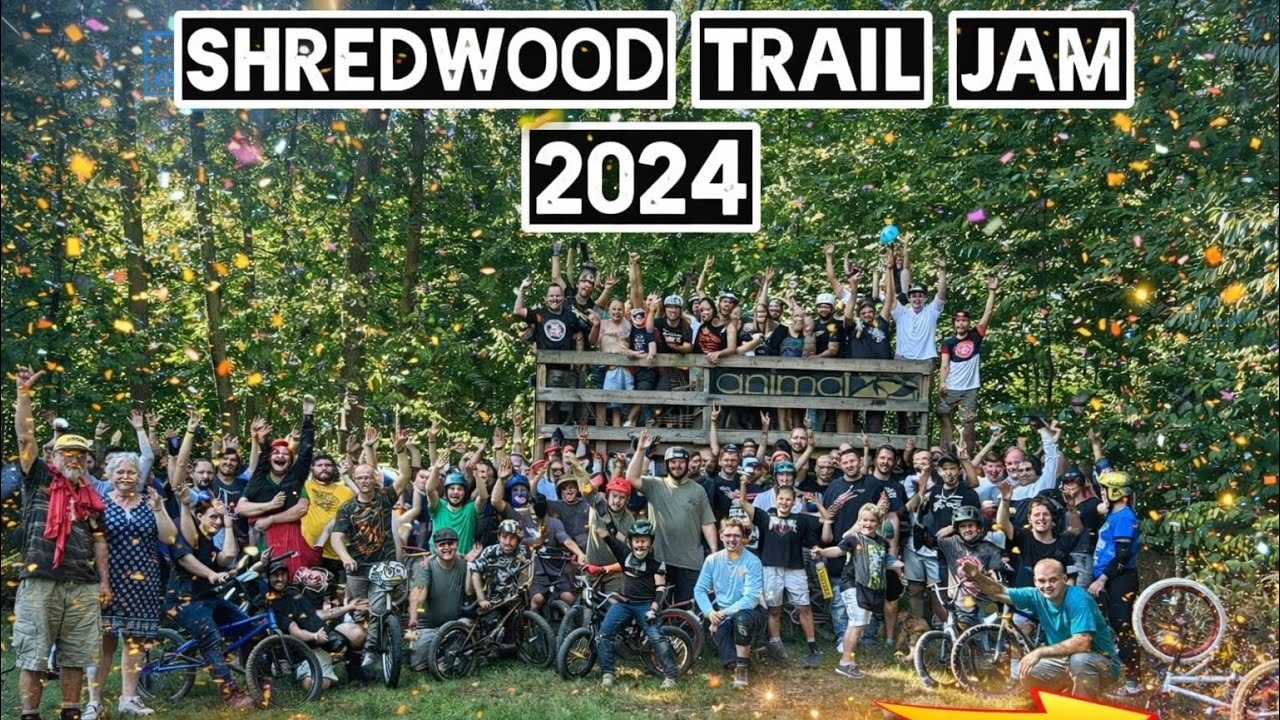 Vlog 117 Shredwood Trail Jam 2024! Ohio BMX Trail Series stop #6 in ...