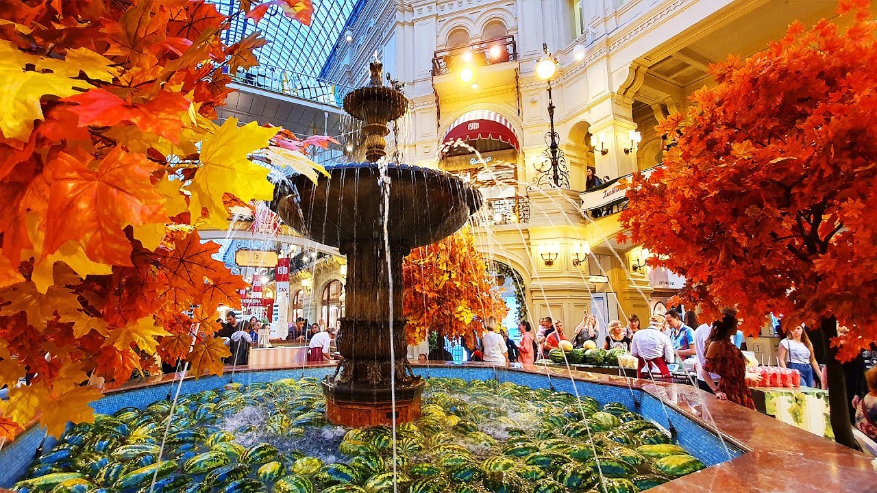 The MOST BEAUTIFUL STORE You must see / Moscow Walks 2019 * Different ...