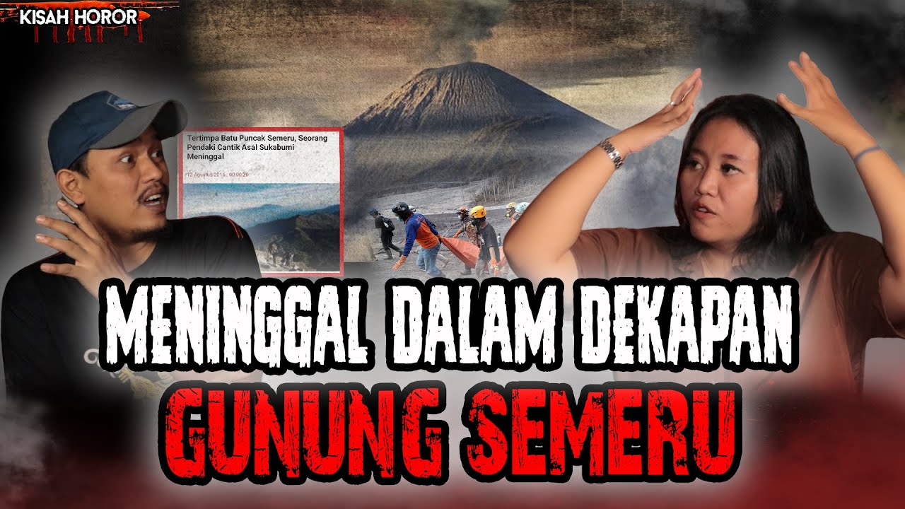 KISAH MISTIS GN SEMERU! SEMOGA ALMARHUMAH TENANG DISANA DALAM DEKAPAN ...