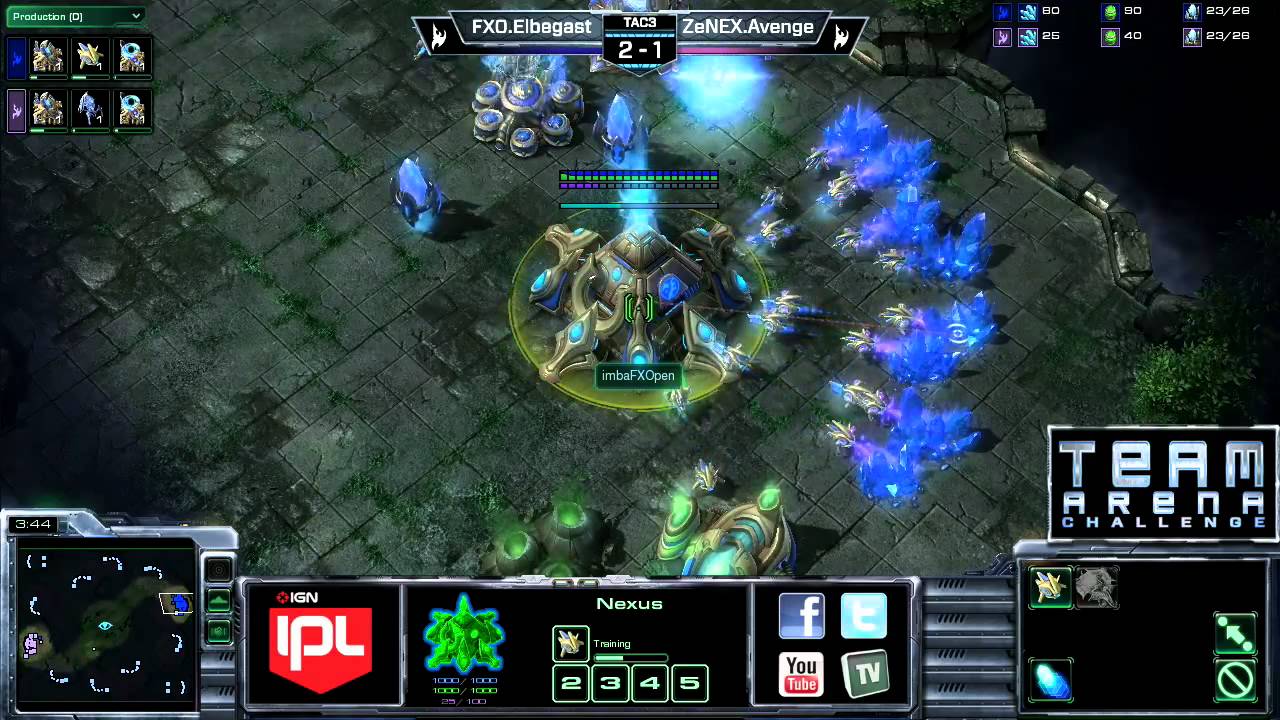ZeNEX vs FXO CIS - Game 4 - TAC3 Qualifier - StarCraft 2 - YouTube