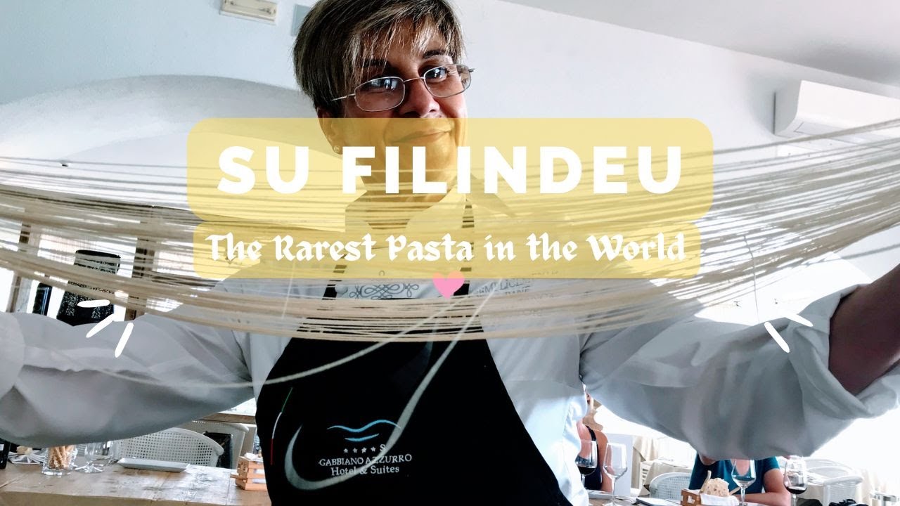 Su Filindeu: Making the Rarest Pasta in the World in Sardinia - YouTube