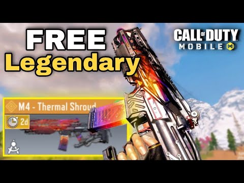 FREE Legendary M4 Thermal Shroud Gameplay in Cod Mobile Season 10 2023 ...