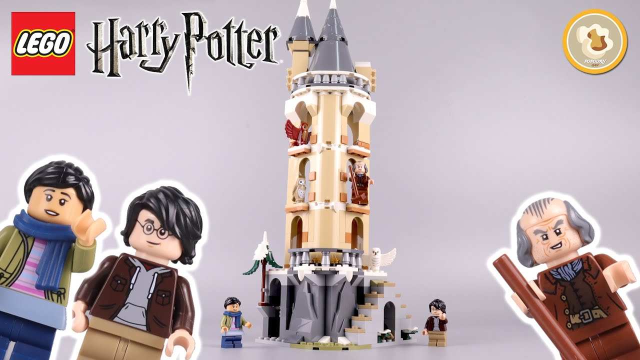 LEGO Harry Potter Hogwarts Castle Owlery 76430 Speed Build - YouTube