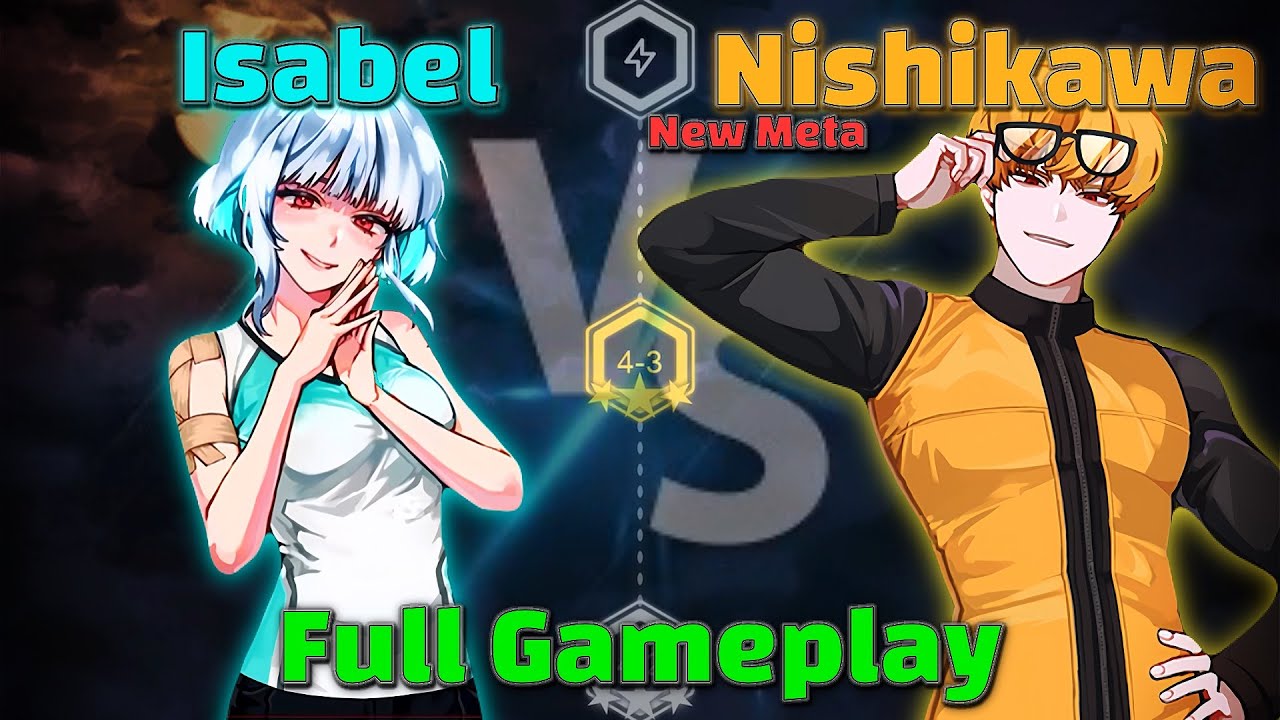 The Spike Volleyball !! 3x3 !! Isabel Vs Nishikawa New Meta !! Full ...