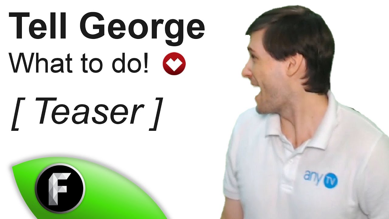 [Teaser] Tell George what to do this weekend! - YouTube