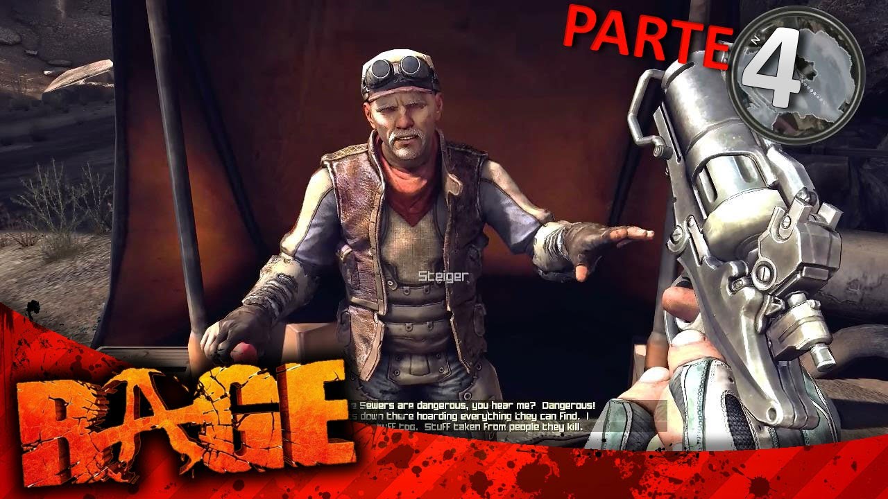 Rage #4 | PC | Sewers - YouTube
