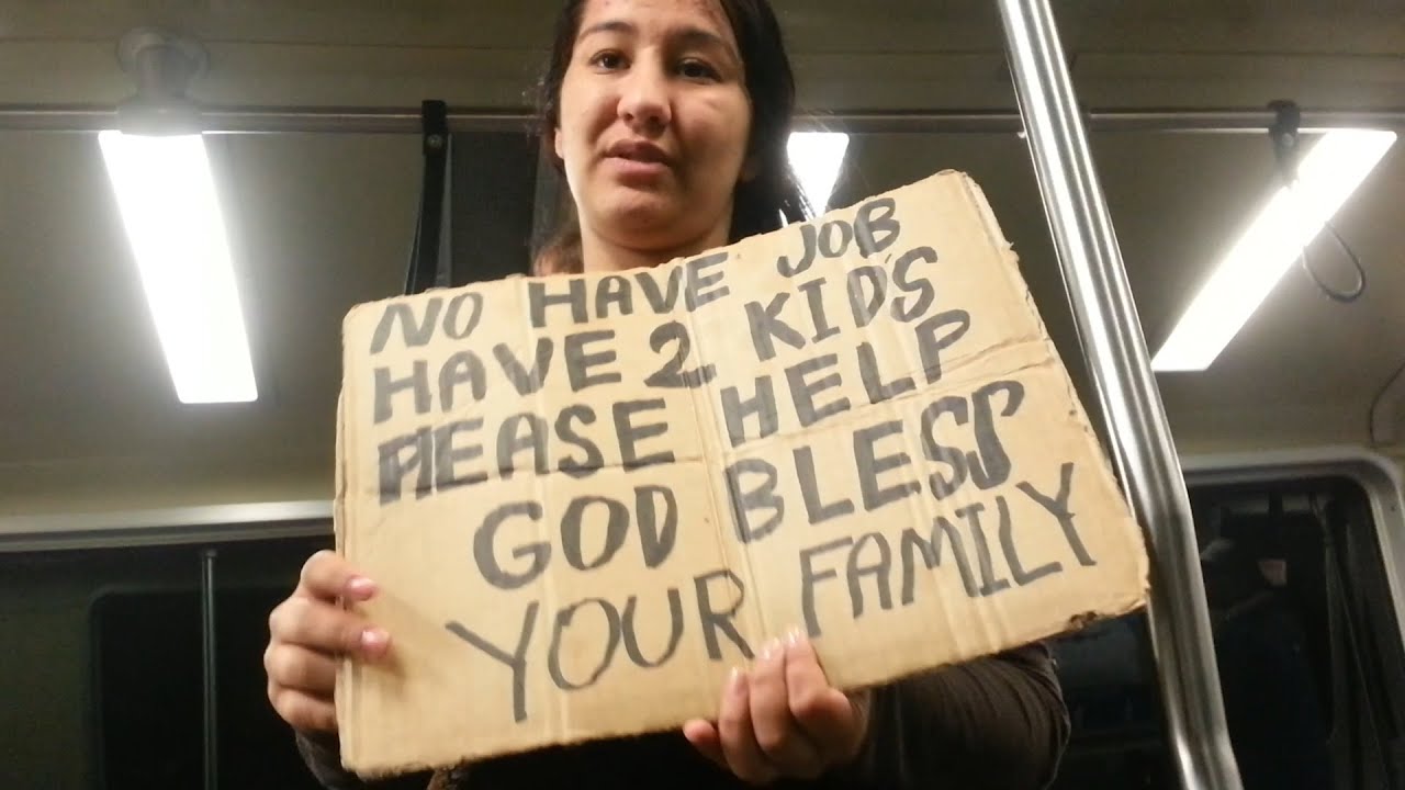 Romani Gypsy Women Panhandling with Children on BART (4K UHD) - YouTube