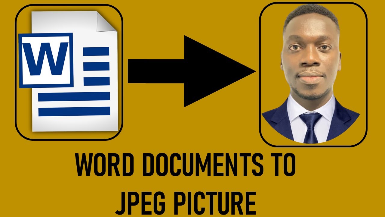 Converting Word Documents to JPEG Images: A Simple Step Guide - YouTube