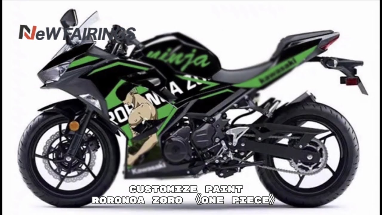 Customize painted - roronoa zoro (one piece) - YouTube