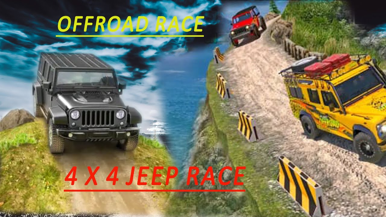 Offroad Jeep Driving and Parking | 4 X 4 jeep driving games | Drive ...
