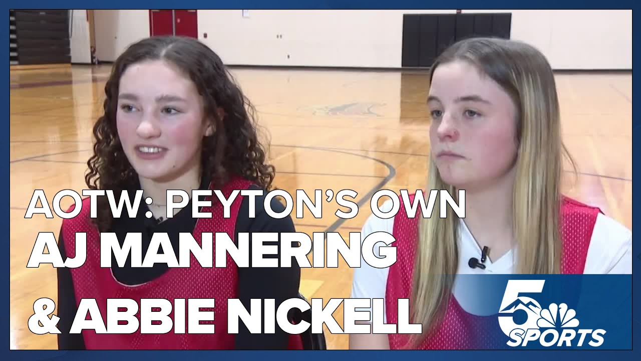 Athletes of the Week: Peyton High School's AJ Mannering & Abbie Nickell ...