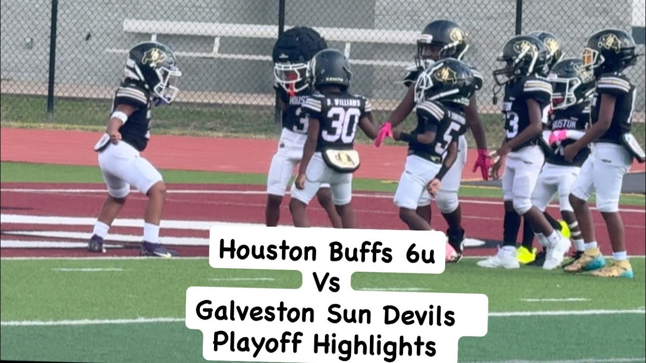 Houston Buffs 6u Vs Galveston Sun Devils Playoff Highlights - YouTube