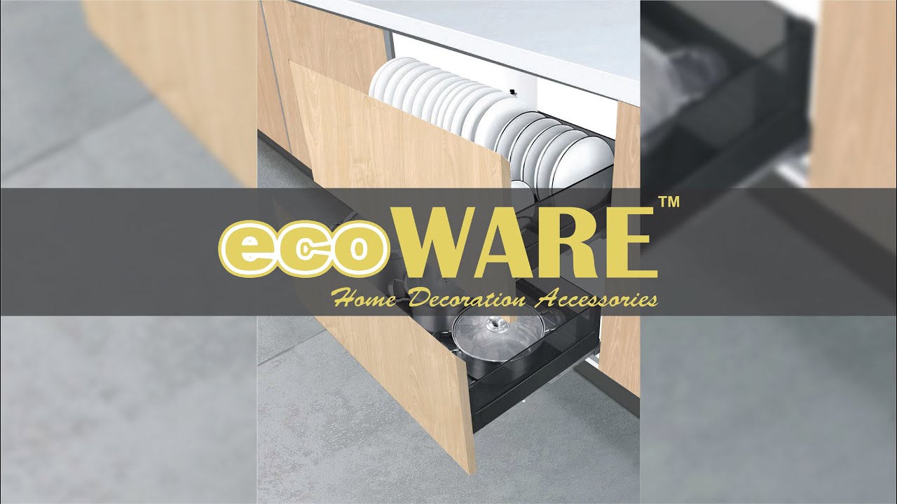 Three Side Basket & Dish Basket with Undermount Soft Close Slide ...